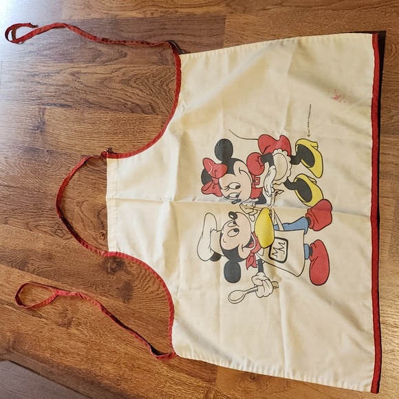 Other | Vintage Micky Mouse Kids Apron | Poshmark